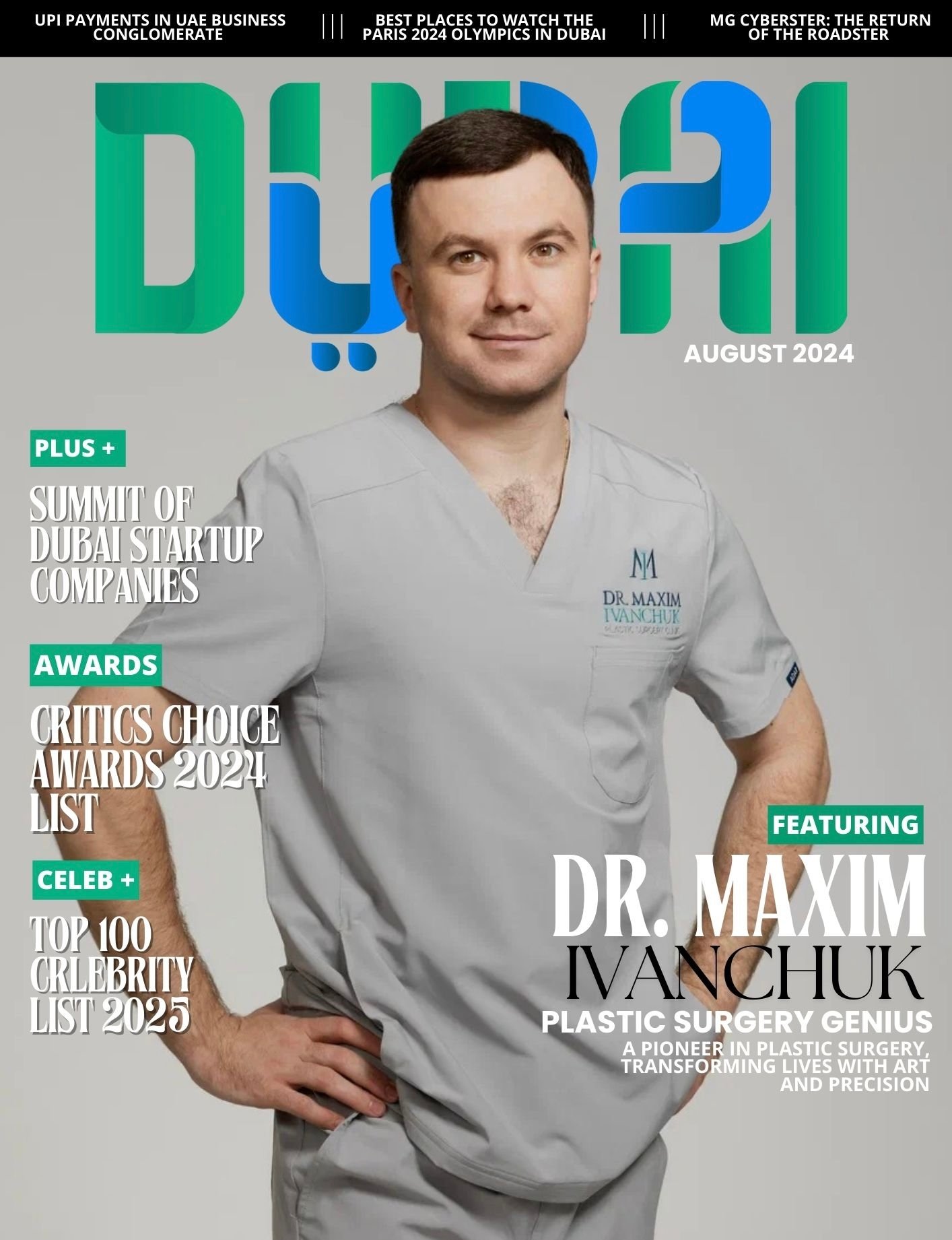 Dr. Maxim Ivanchuk: Plastic surgery genius - The Hollywood People